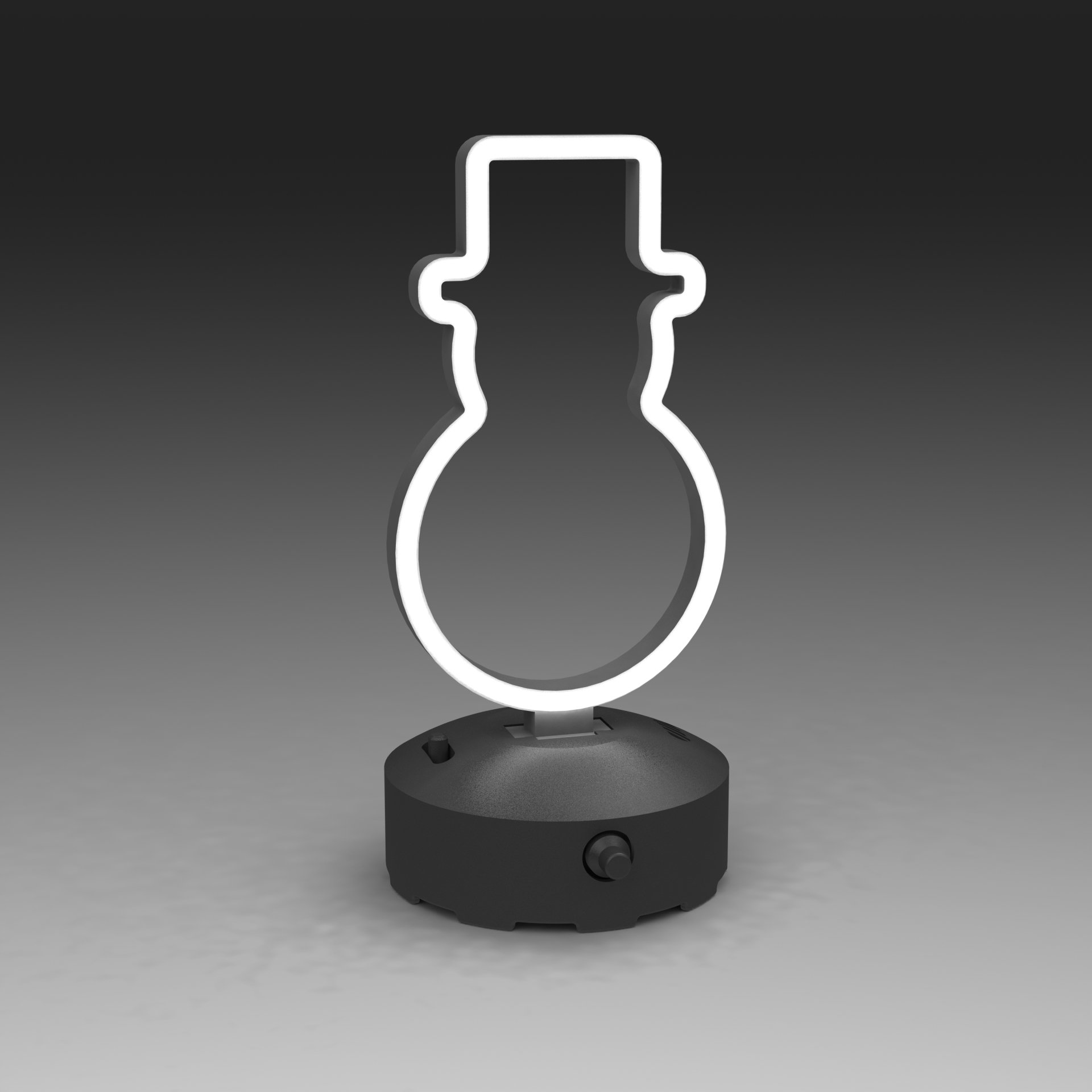 3D Printed Desktop Neon Signs