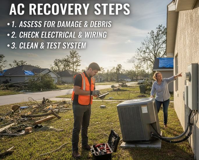 Post-Hurricane AC Recovery Steps