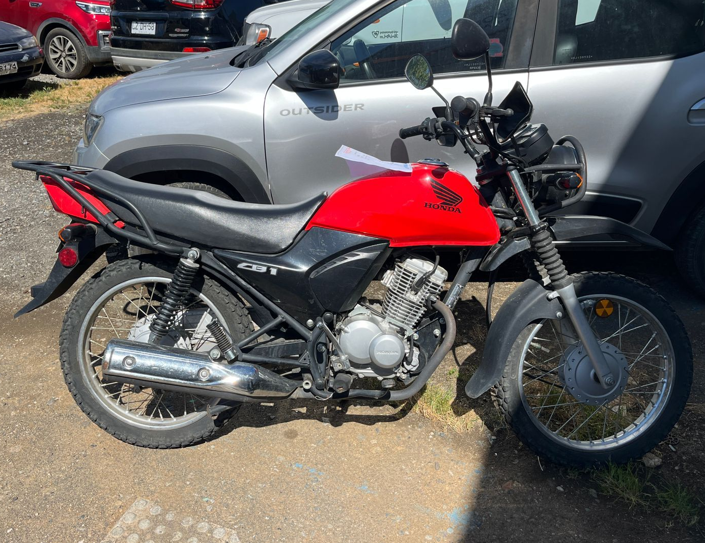 MOTO HONDA CB1 TUF 2016- IRRIBARRA MOLINA