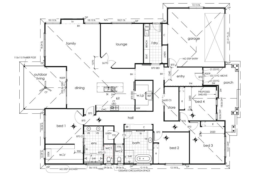 Barracks Home Design | Shelton Homes