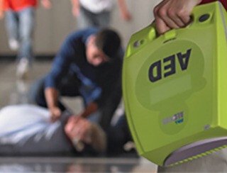 On site group CPR training class