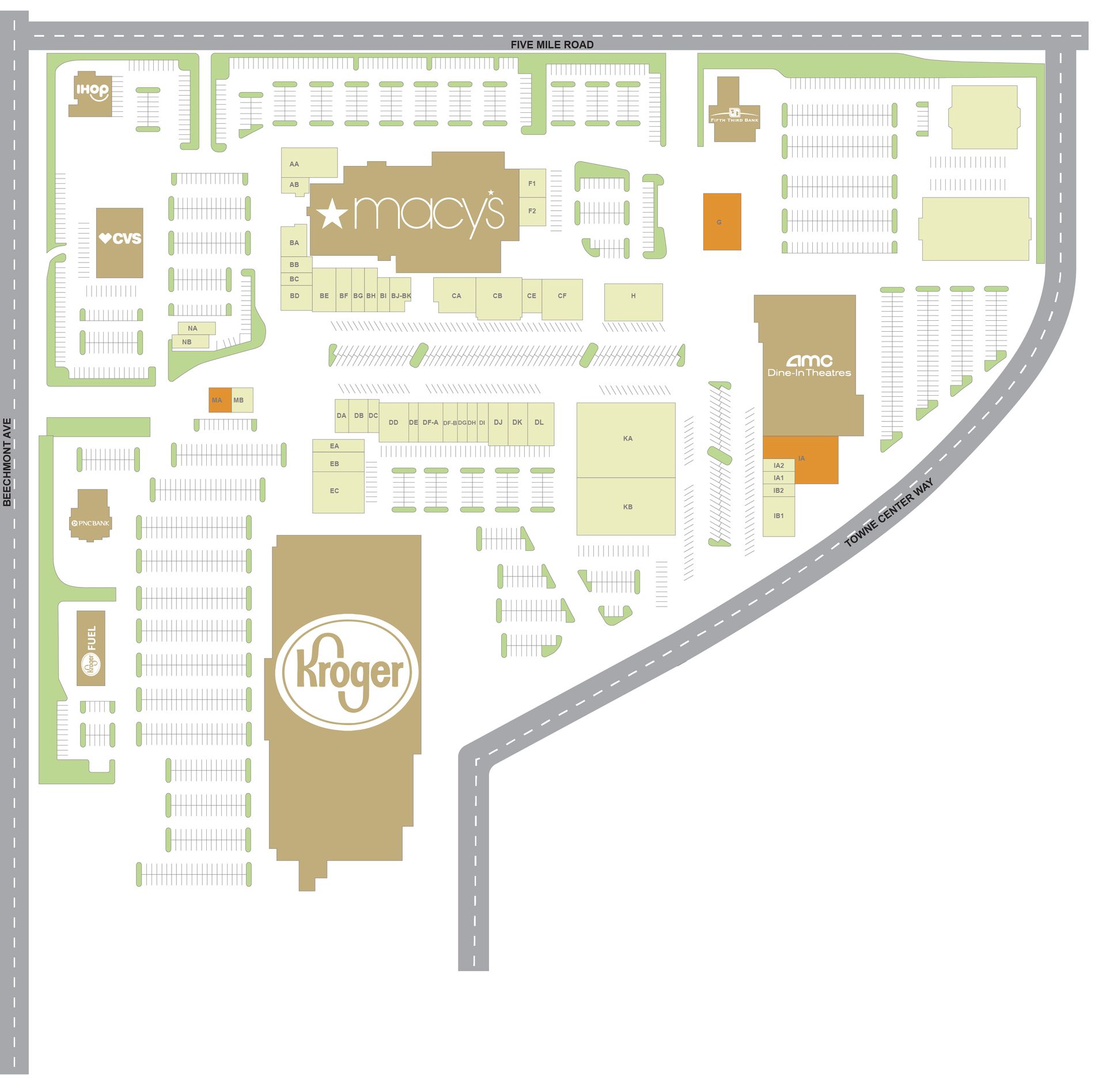 Shopping Center - Cincinnati, OH - Anderson Towne Center