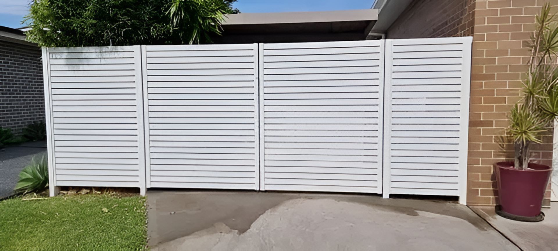 Slat Fencing in Taree | Metal Fencing Supplies