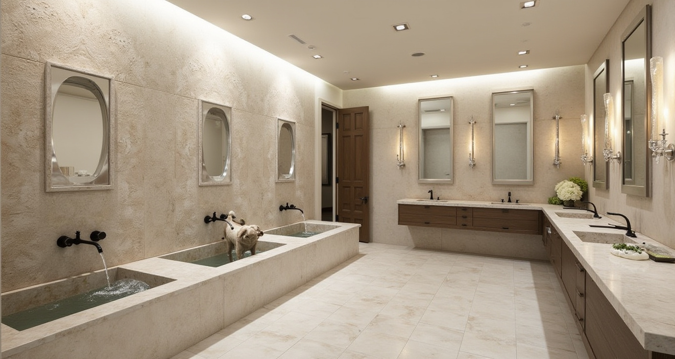 Luxury Dog Spas | CR Marble & Granite | Santa Clara, Ca