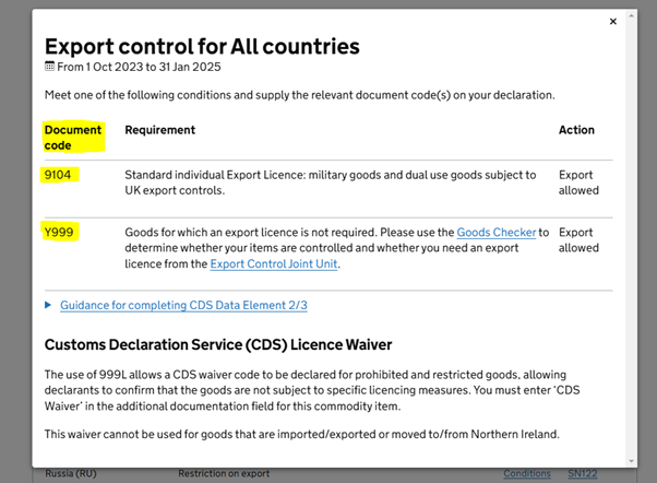 Removal Reminder for 999L - Essential Steps to Take for UK Exports