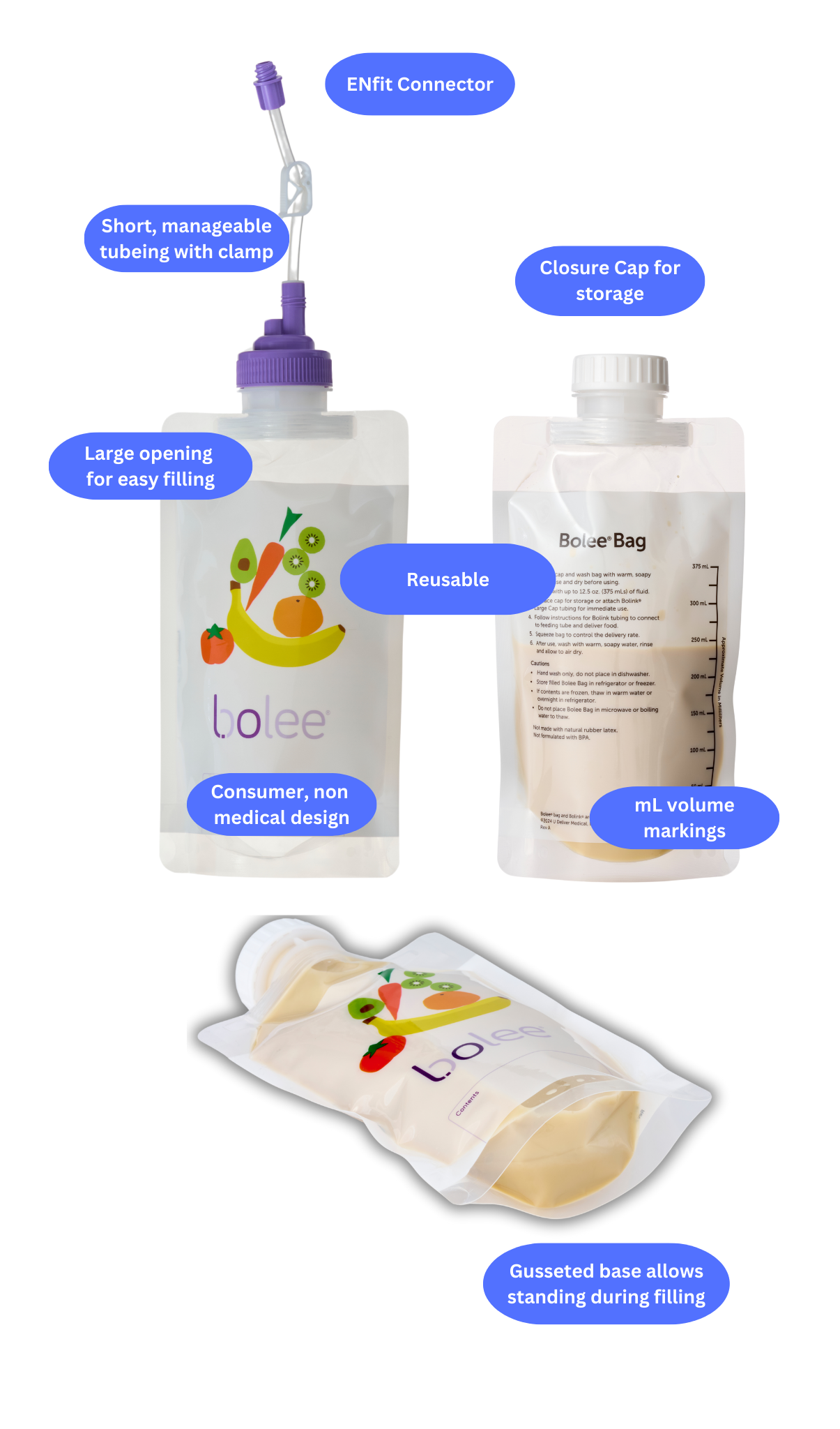 Bolee Bag and Bolink Large Cap product details