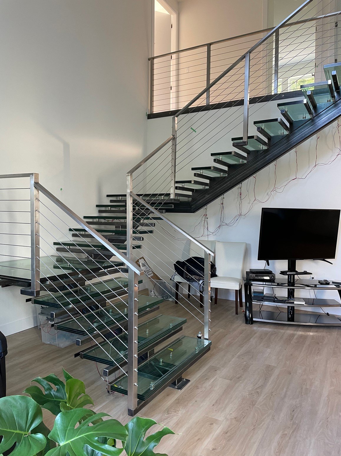 Interior Staircase, Mono Stringer Staircase Vancouver BC