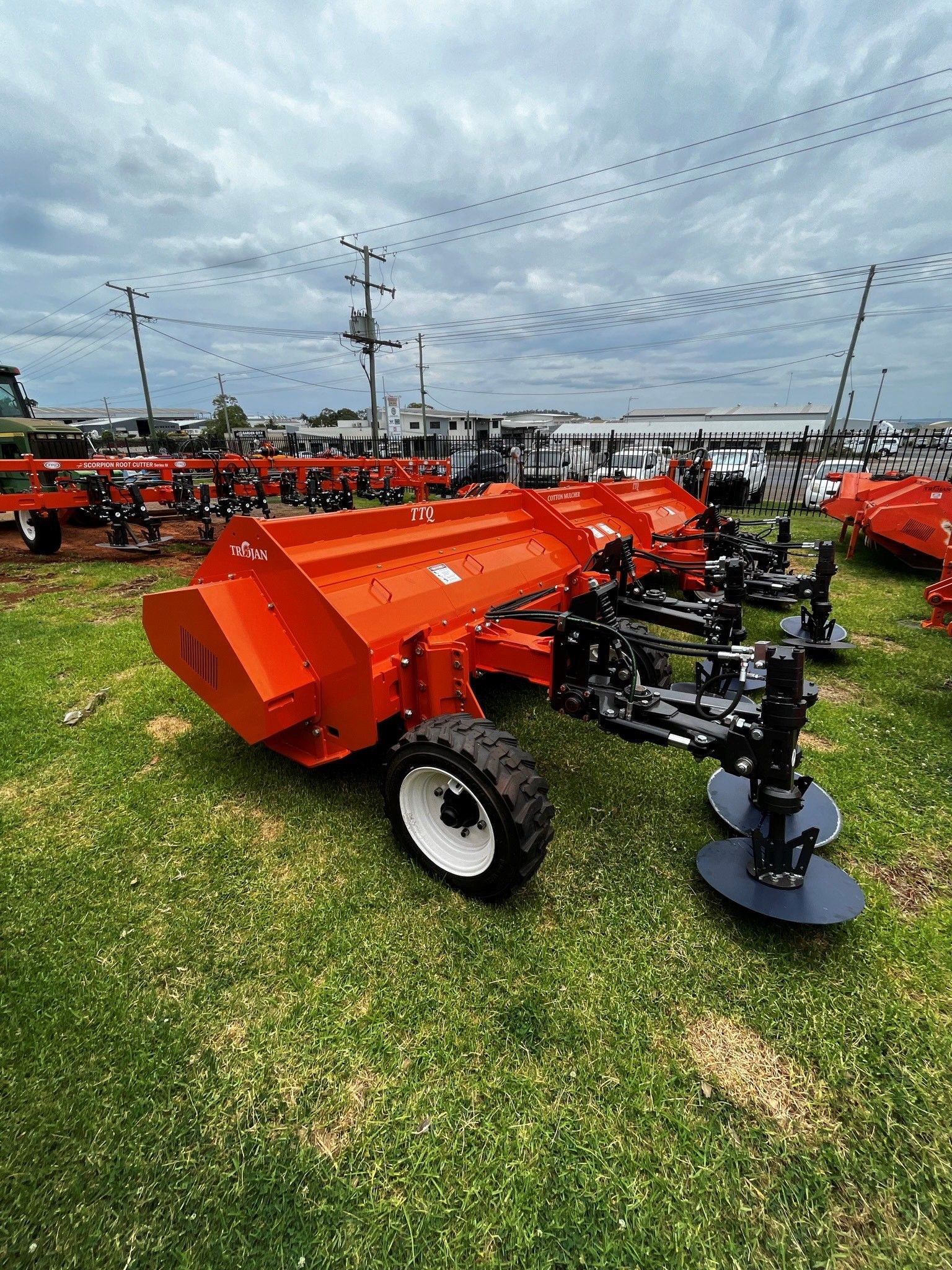 Trojan Stalk Shredder Farming Machinery