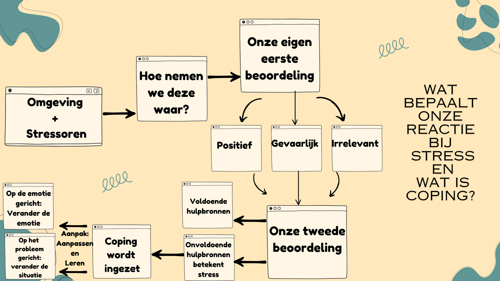 Wat bepaalt onze reactie bij stress en wat is coping?