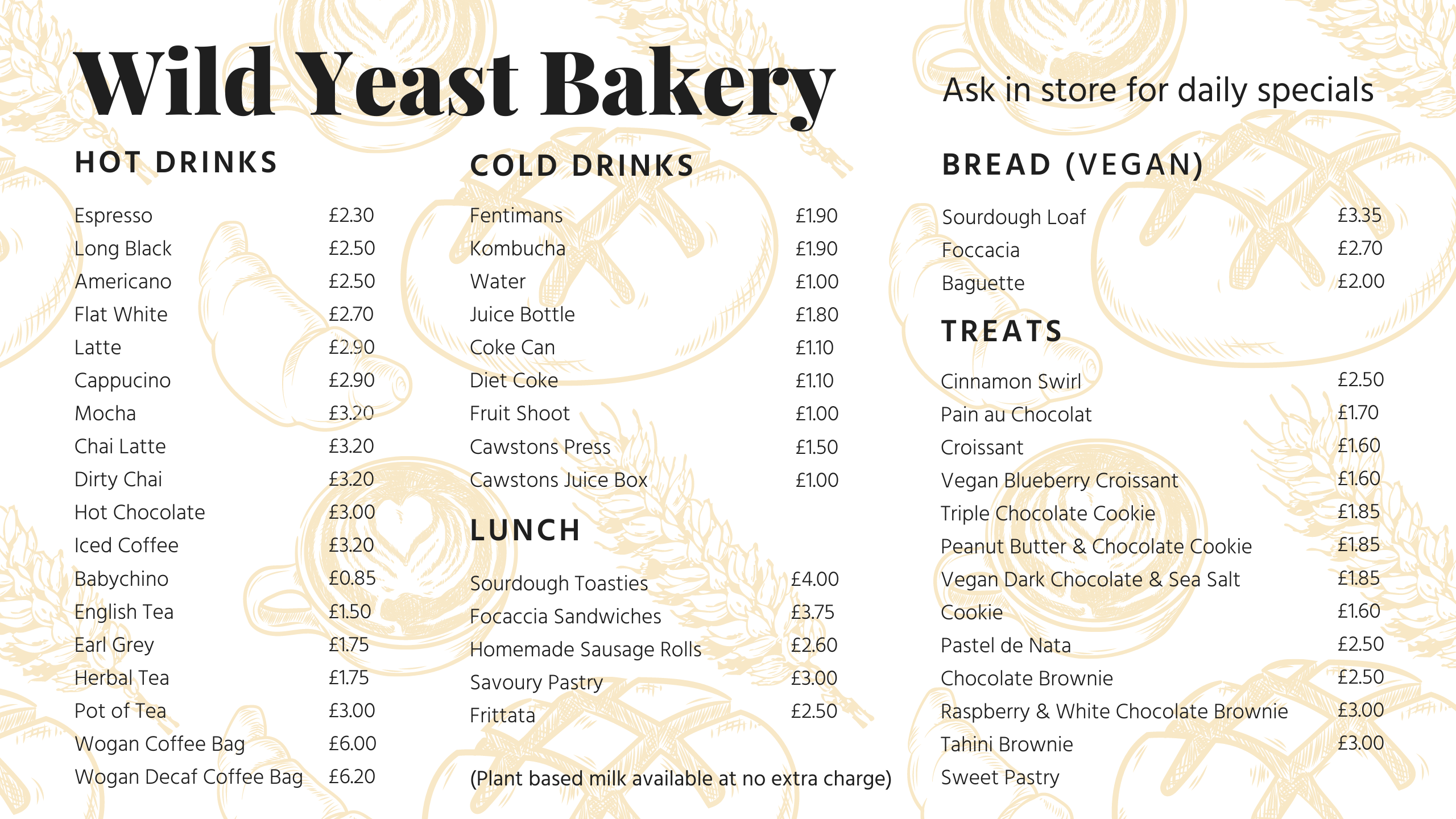 WildYeastBakery | Instagram, Facebook | Linktree