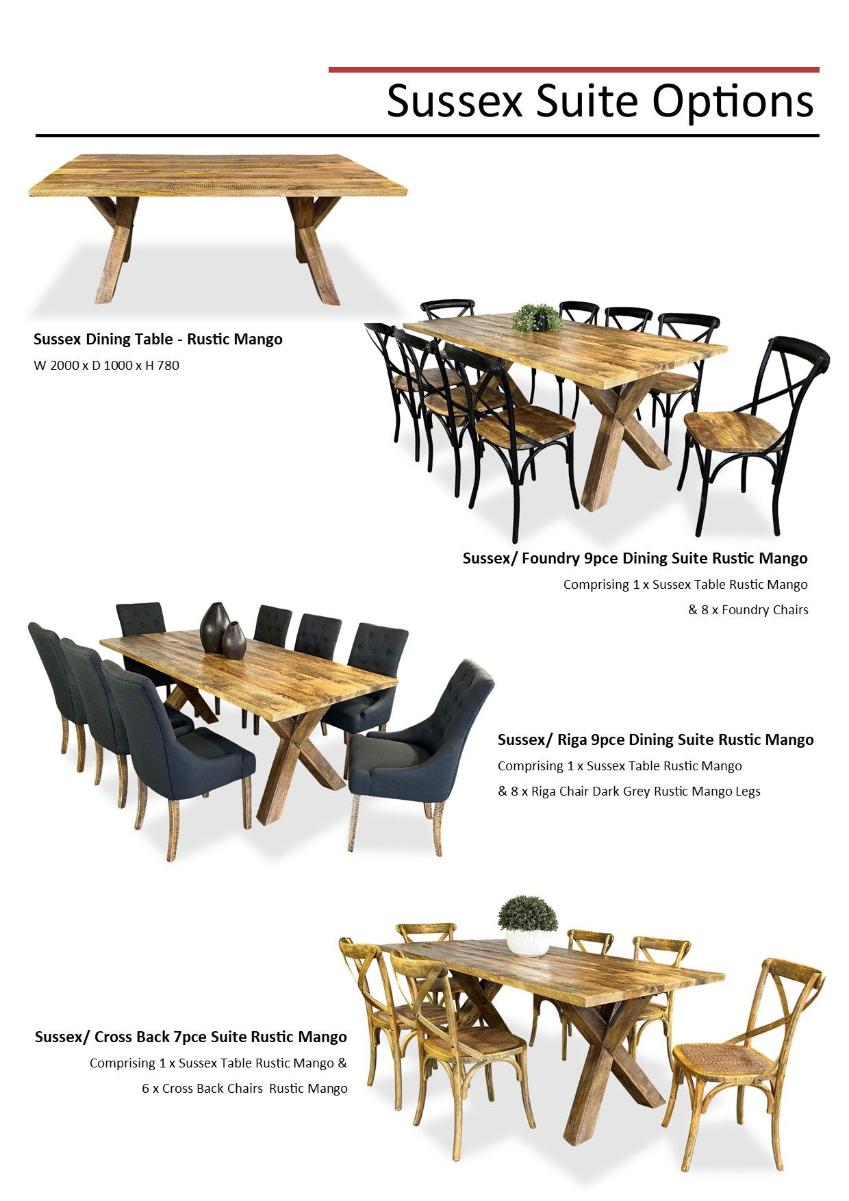 Dining Tables & Chairs | Cooloola Cove, QLD