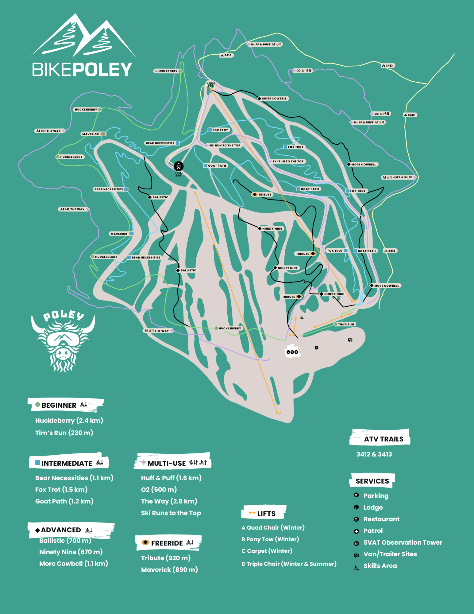 Poley Mountain Trail Report