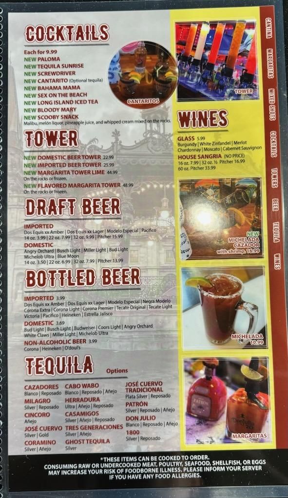 La Neta Menu