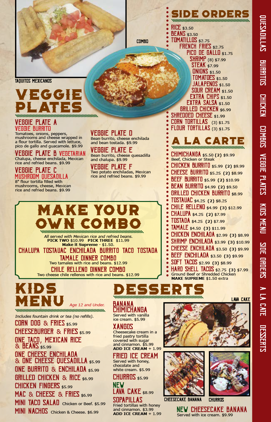La Neta Menu