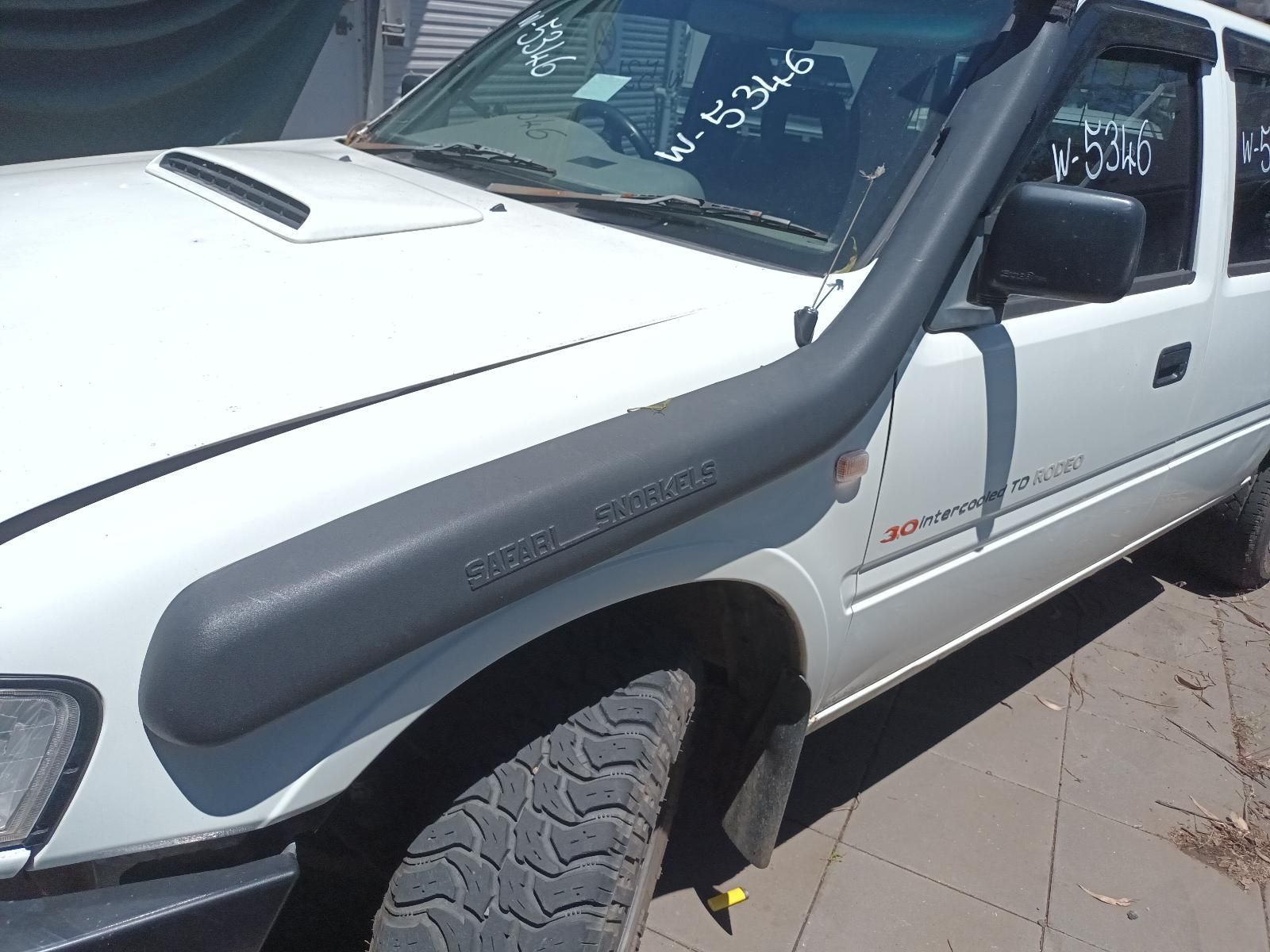 W-5346 HOLDEN TF RODEO LX 3.0L DIESEL 4JH1 MANUAL 4WD DUAL CAB 2002