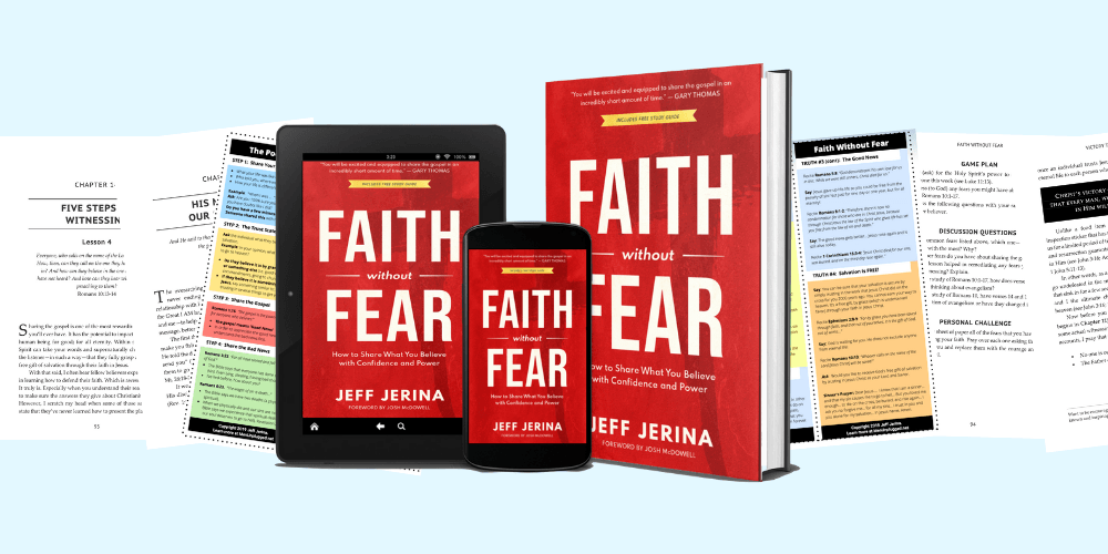 Share the Gospel without Fear evangelism book | Faith Without Fear