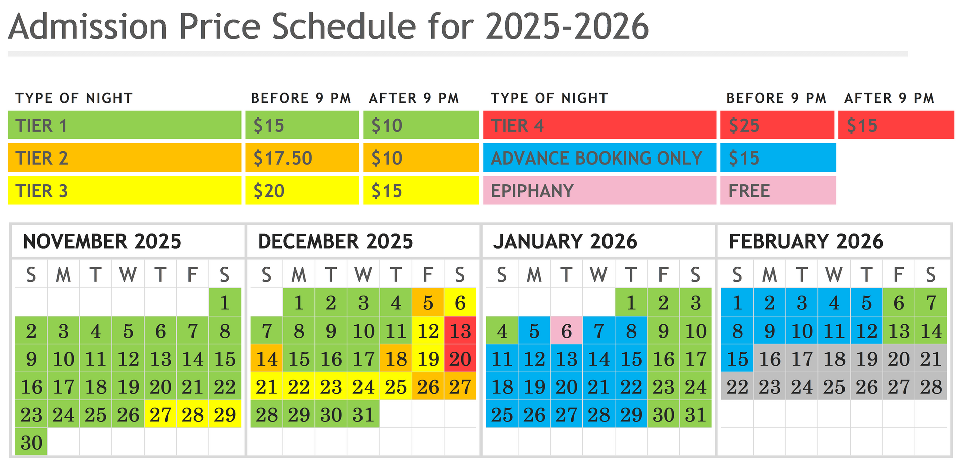 Christmas Light Show Tickets | Christmas Never Ends
