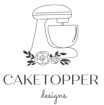 Canva Design Your Own Photo Cake Topper Template