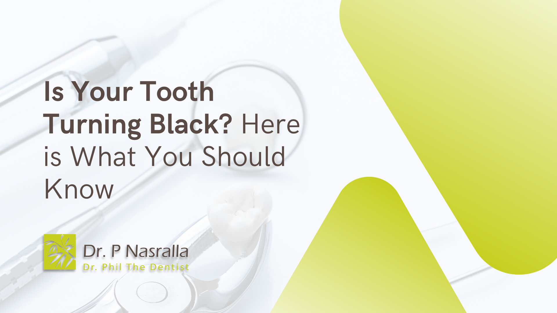 Is Your Tooth Turning Black? Here is What You Should Know