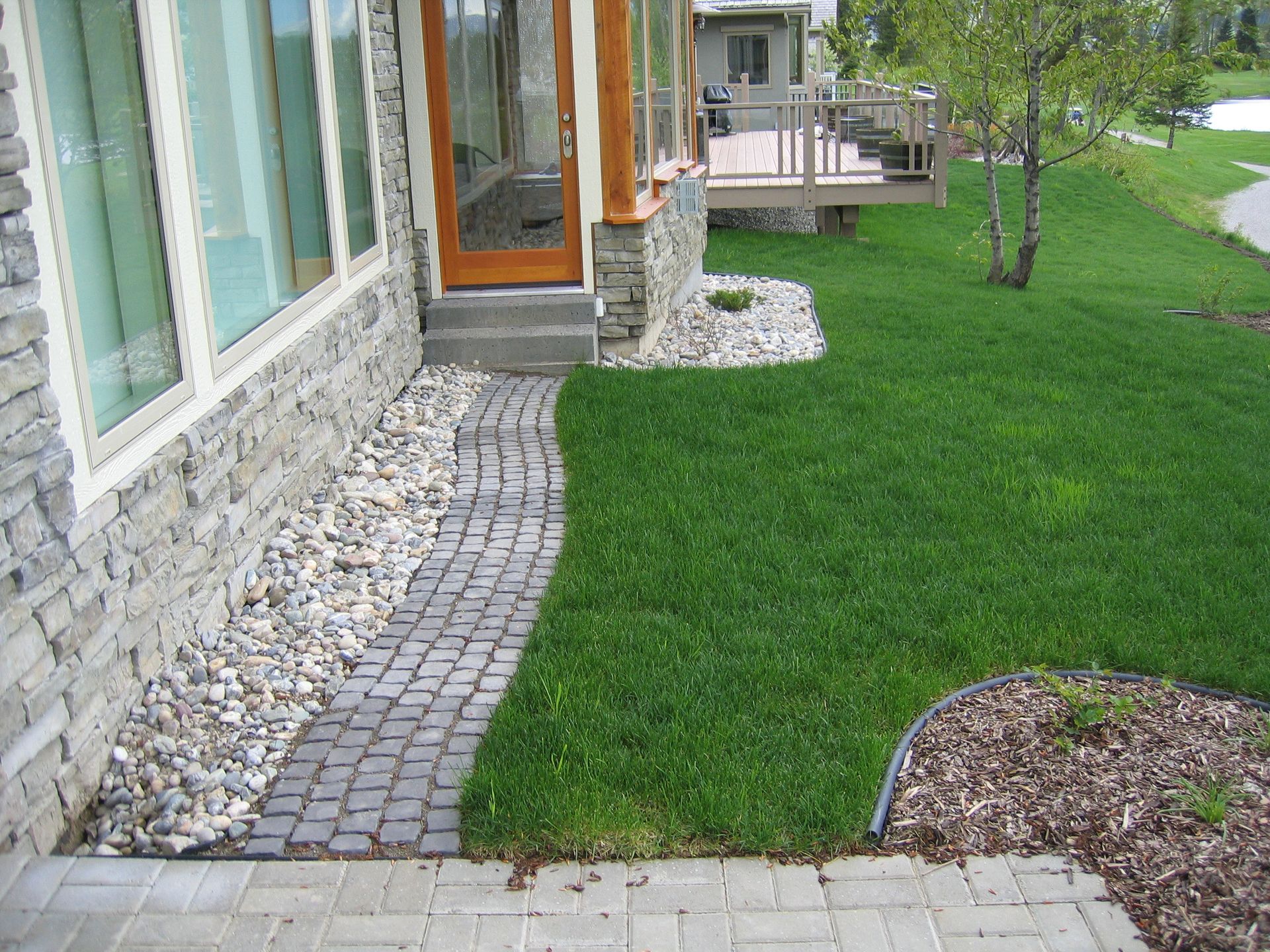 Photo Gallery - Drainage System Installations | RainTek