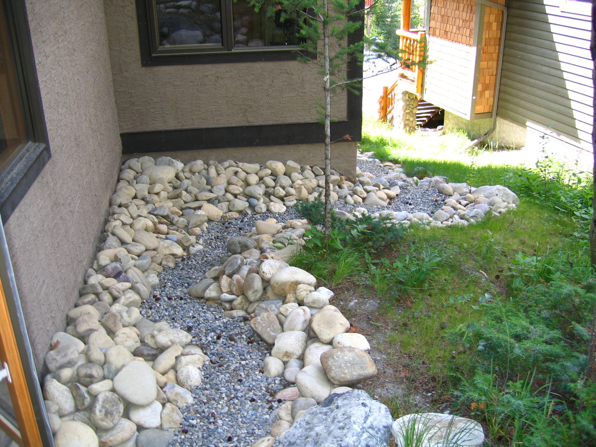 Photo Gallery - Drainage System Installations | RainTek