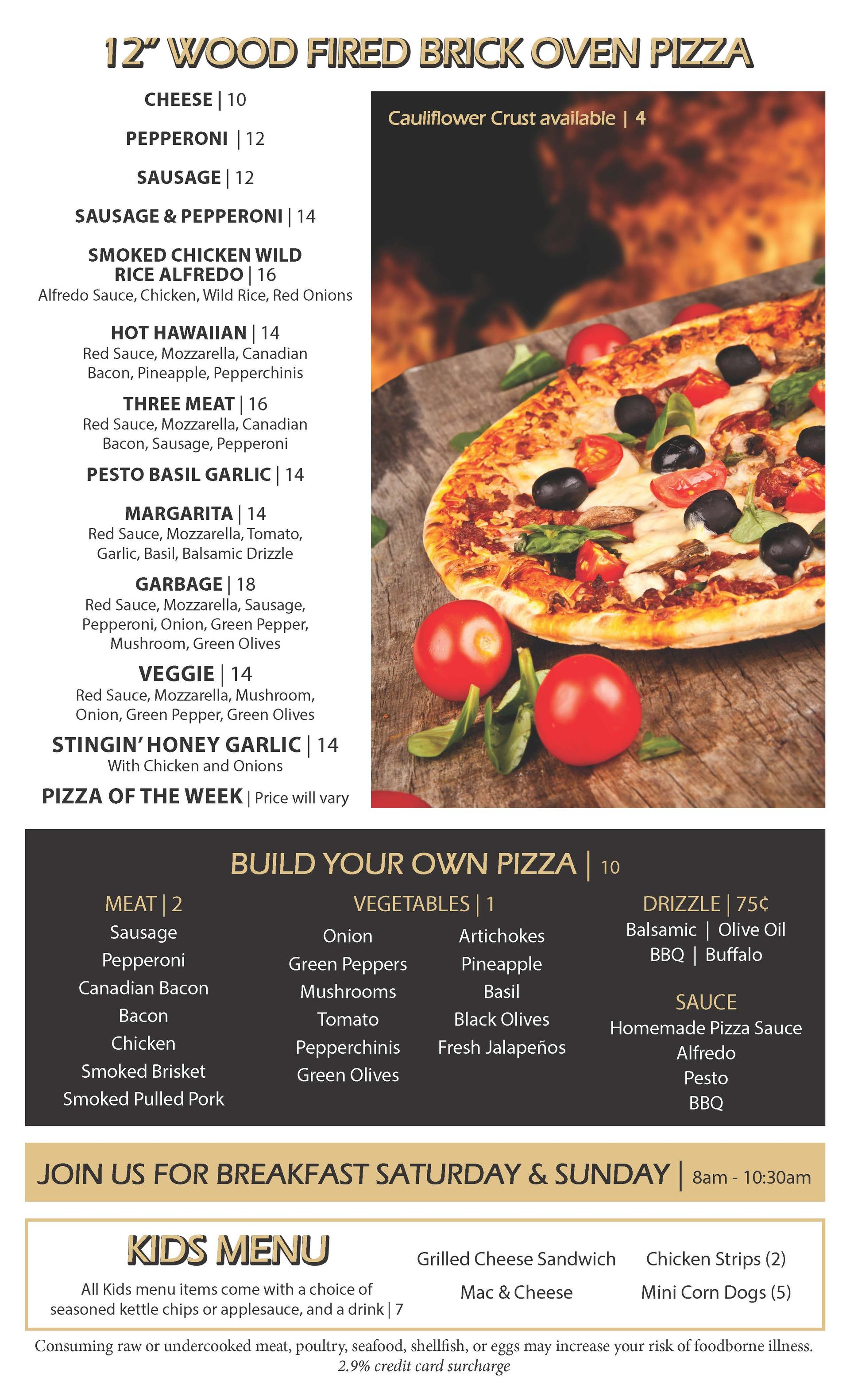 Delicious Menu Option | Sturgeon Lake, MN | Parker's Sandbar