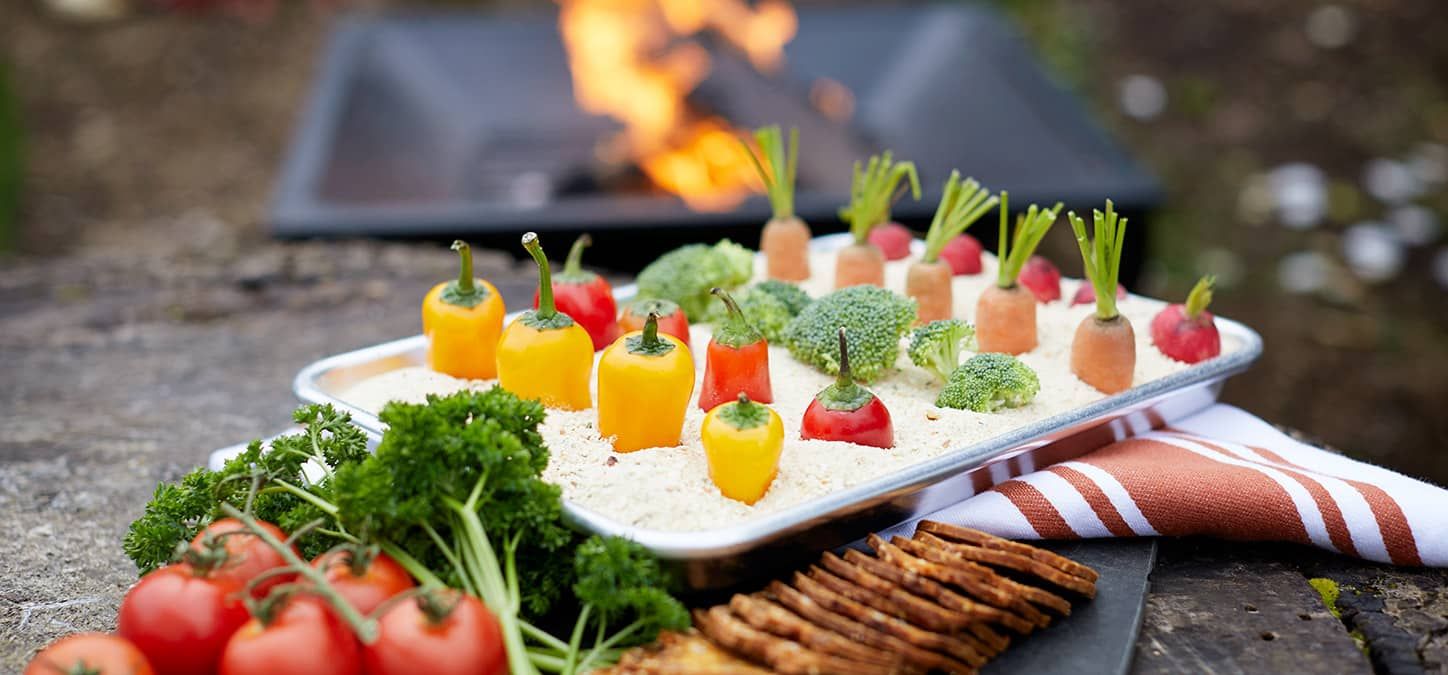 VEGGIE PATCH DIP FIRESIDE SNACK RECIPE FROM DURAFLAME