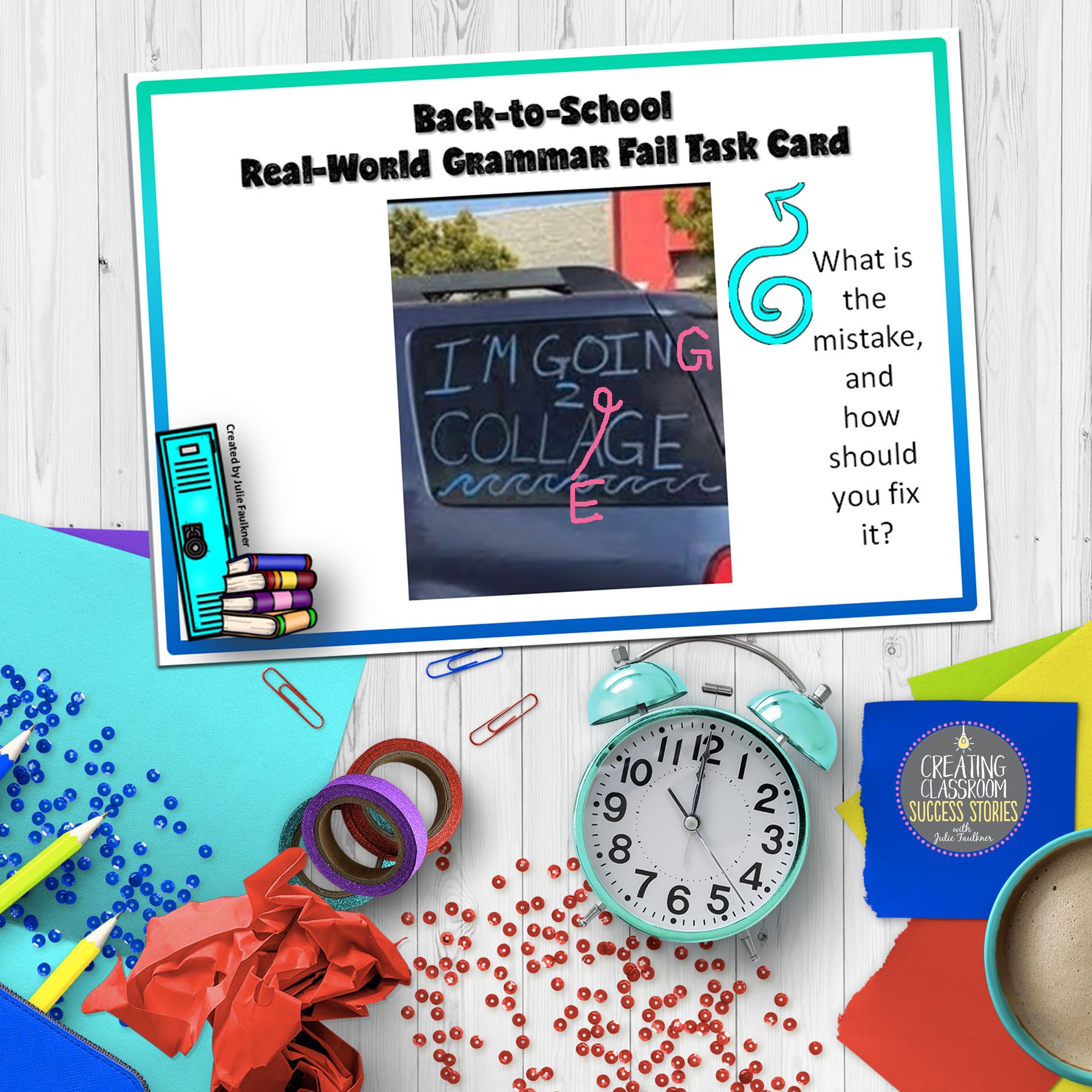 No-Prep High & Middle School ELA Bell Ringers for Every Day