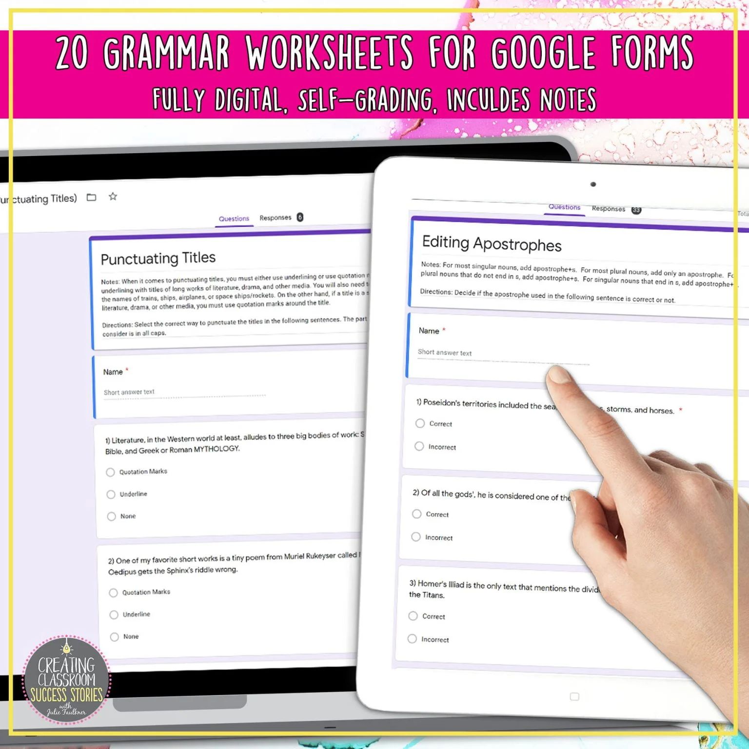 Daily Grammar Lessons for Middle & High School in 10 Minutes