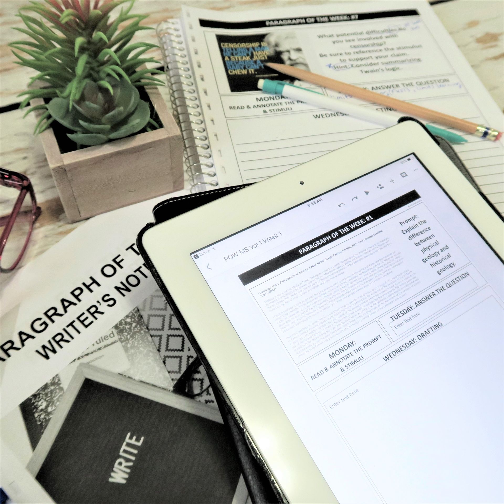 No-Prep High & Middle School ELA Bell Ringers for Every Day