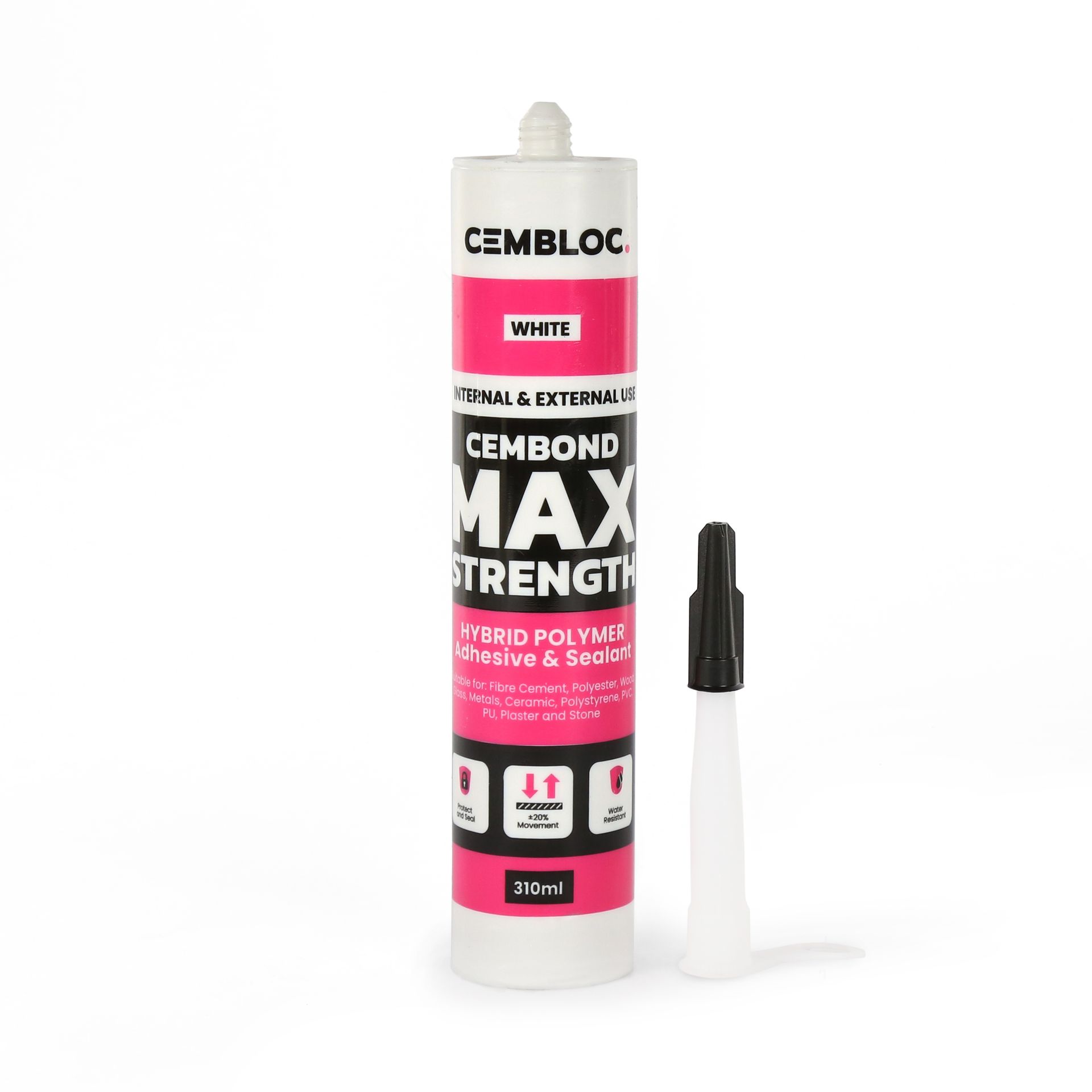 CemBond Hybrid Polymer Adhesive & Sealant | By CEMBLOC®