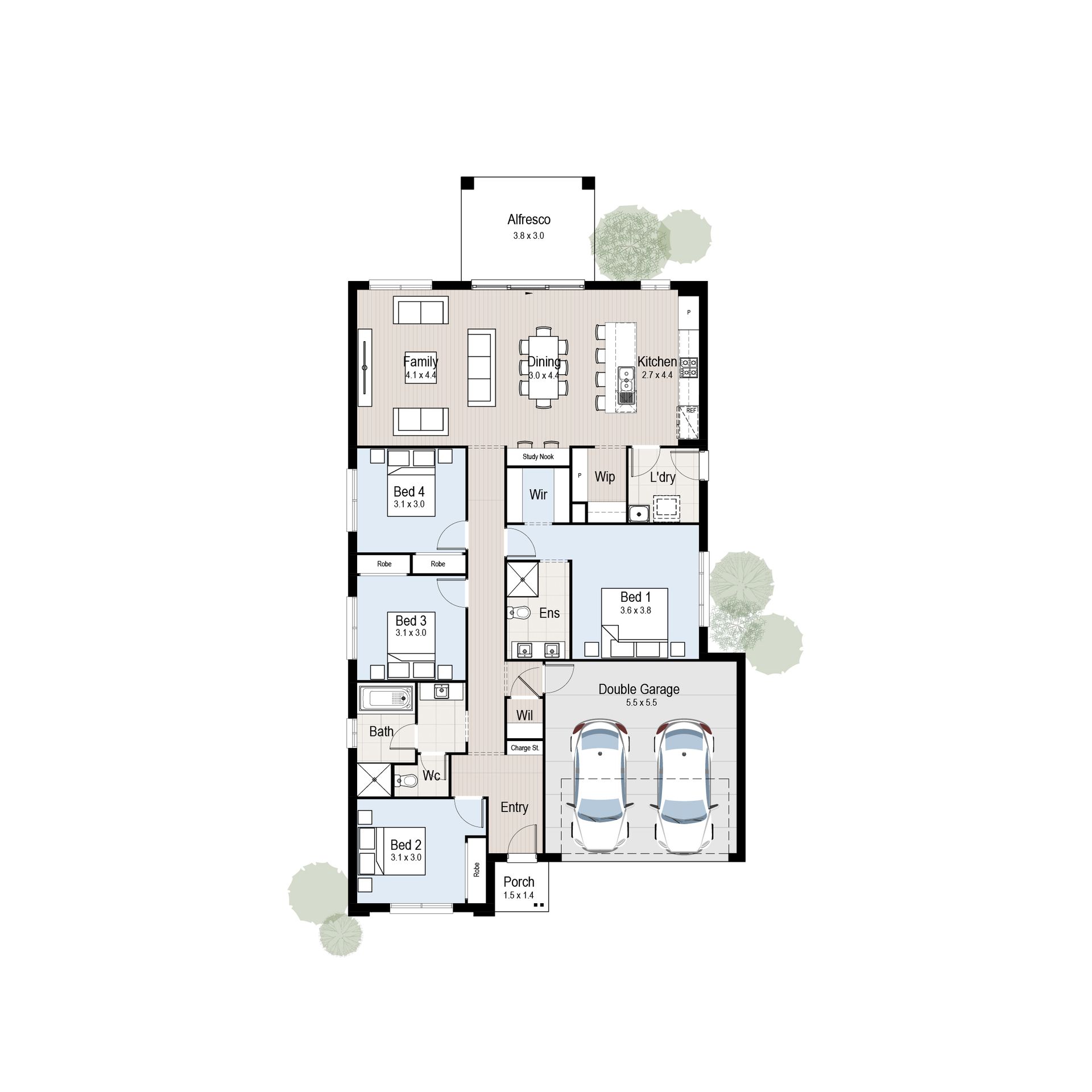 Villa 21 - Build Buddy Floorplan | Build Buddy World