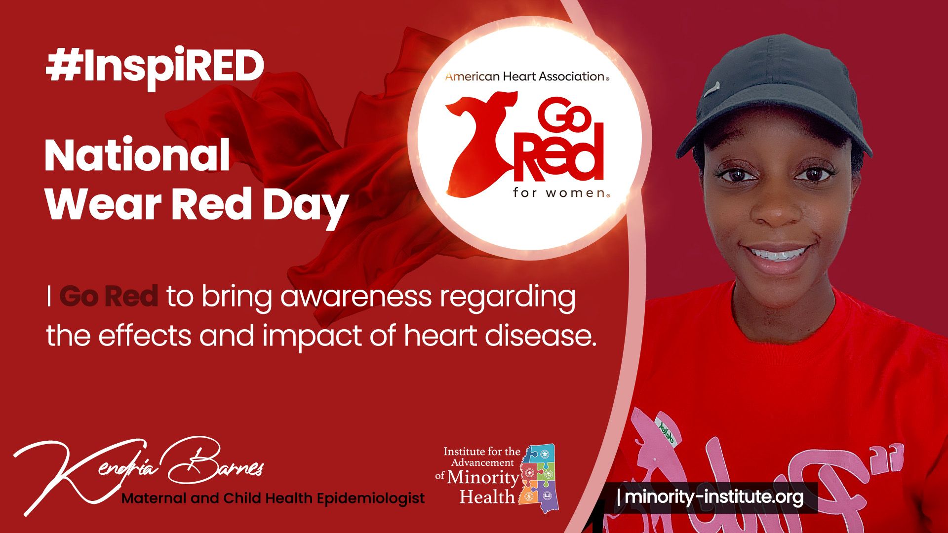Go Red Day | Institute for the Advancement of Minority Health | MS