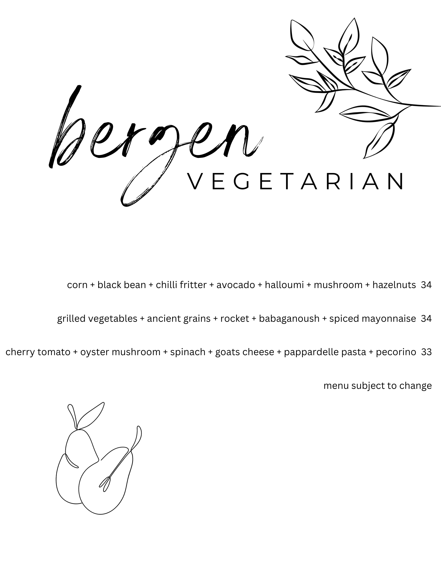 Bergen Restaurant Toowoomba