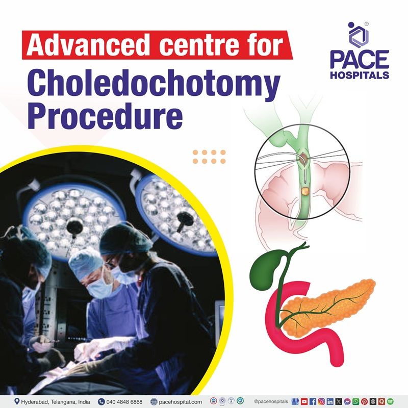 Best Hospital for Choledochotomy Procedure in Hyderabad, India