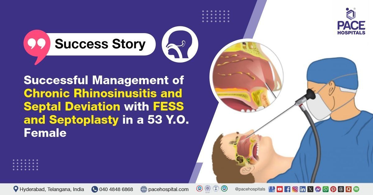 Chronic Sinusitis Treated with FESS & Septoplasty Surgery