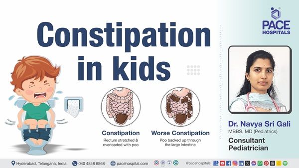 constipation causes in children