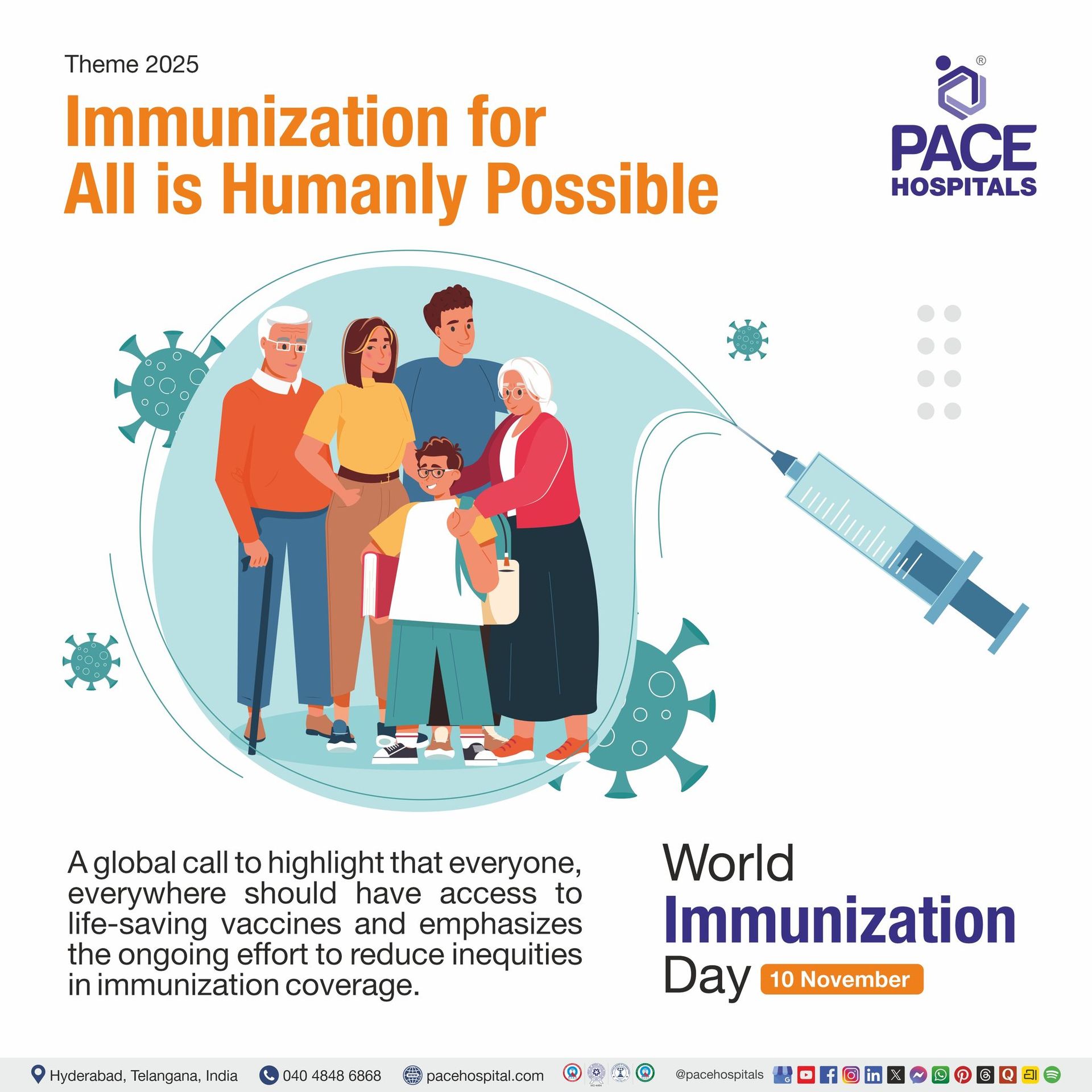World Immunization Day 10 November 2025 - Importance, Theme