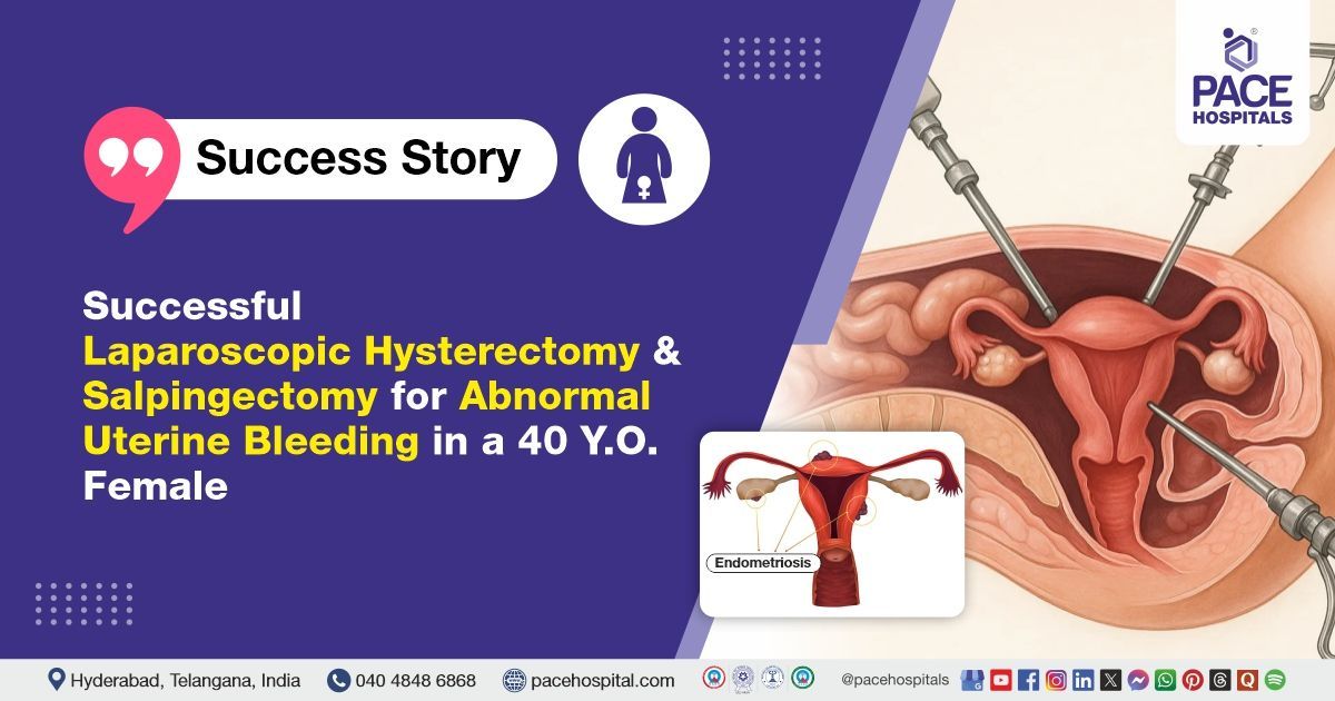 Abnormal Uterine Bleeding Treated with Laparoscopic Hysterectomy
