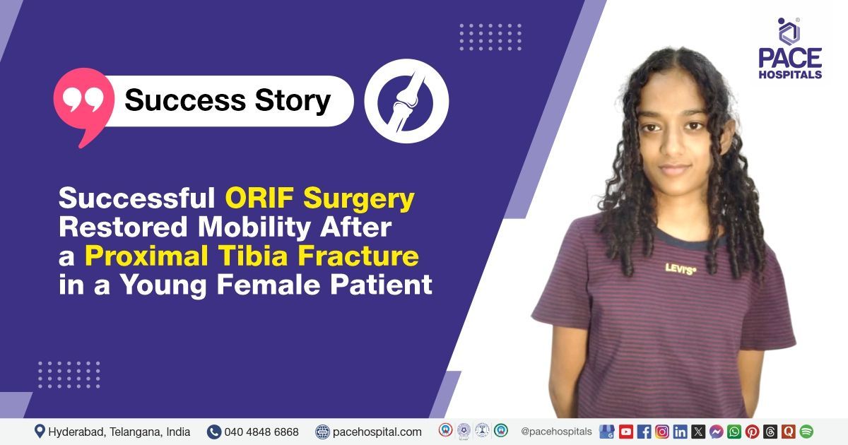 Proximal Tibia Fracture Treated Successfully with ORIF Surgery