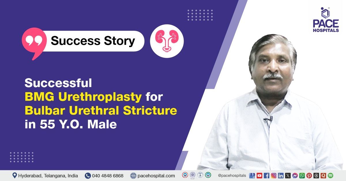 Bulbar Urethral Stricture treated with BMG Urethroplasty