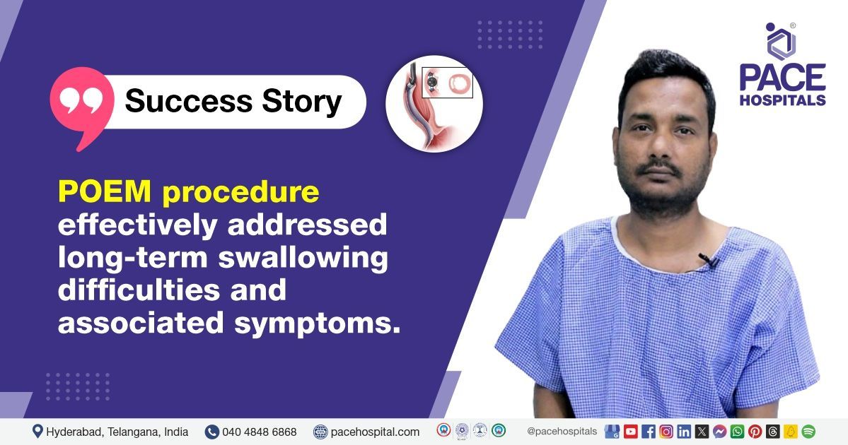 Successful POEM Procedure for Long-Term Swallowing Issues