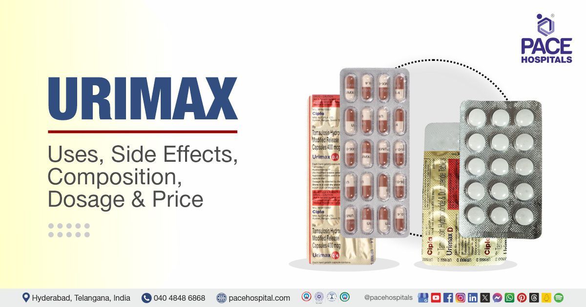 Urimax - Uses, Side effects, Composition, Dosage, Price