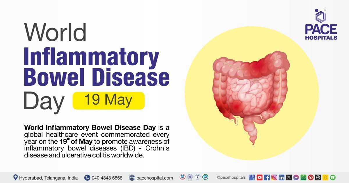 World Inflammatory Bowel Disease Day, 19 May 2024 - Prevention
