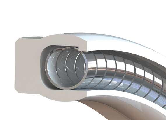 Helical Spring Energized Piston Seal | Eclipse Engineering