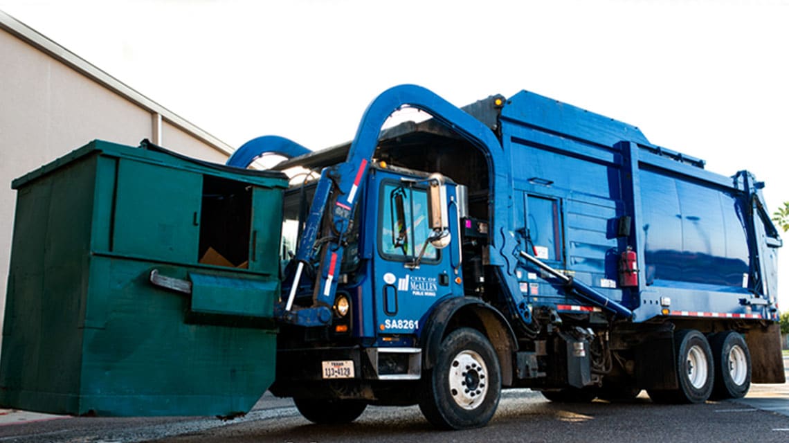 McAllen Public Works - Commercial Dumpster