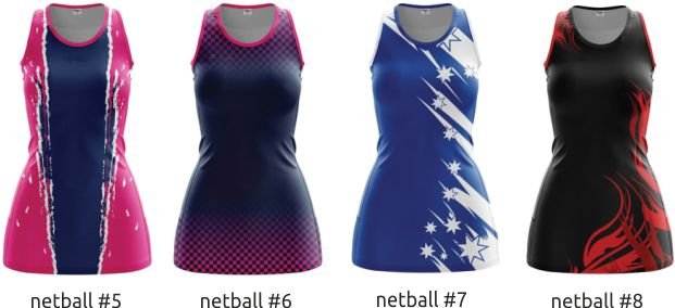 Netball Shirts, Dresses, Skirts Online | BMS Teamwear
