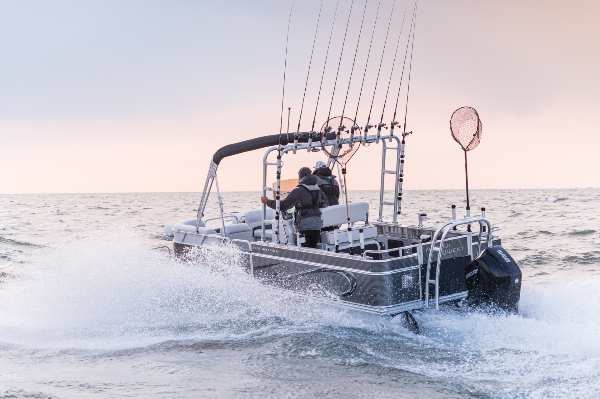 Angler Qwest Pontoons