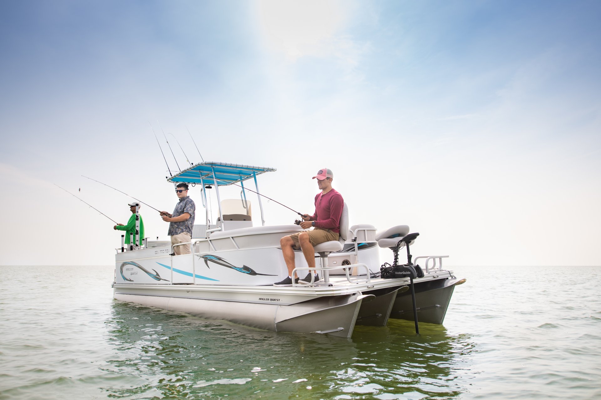 Angler Qwest Pontoons