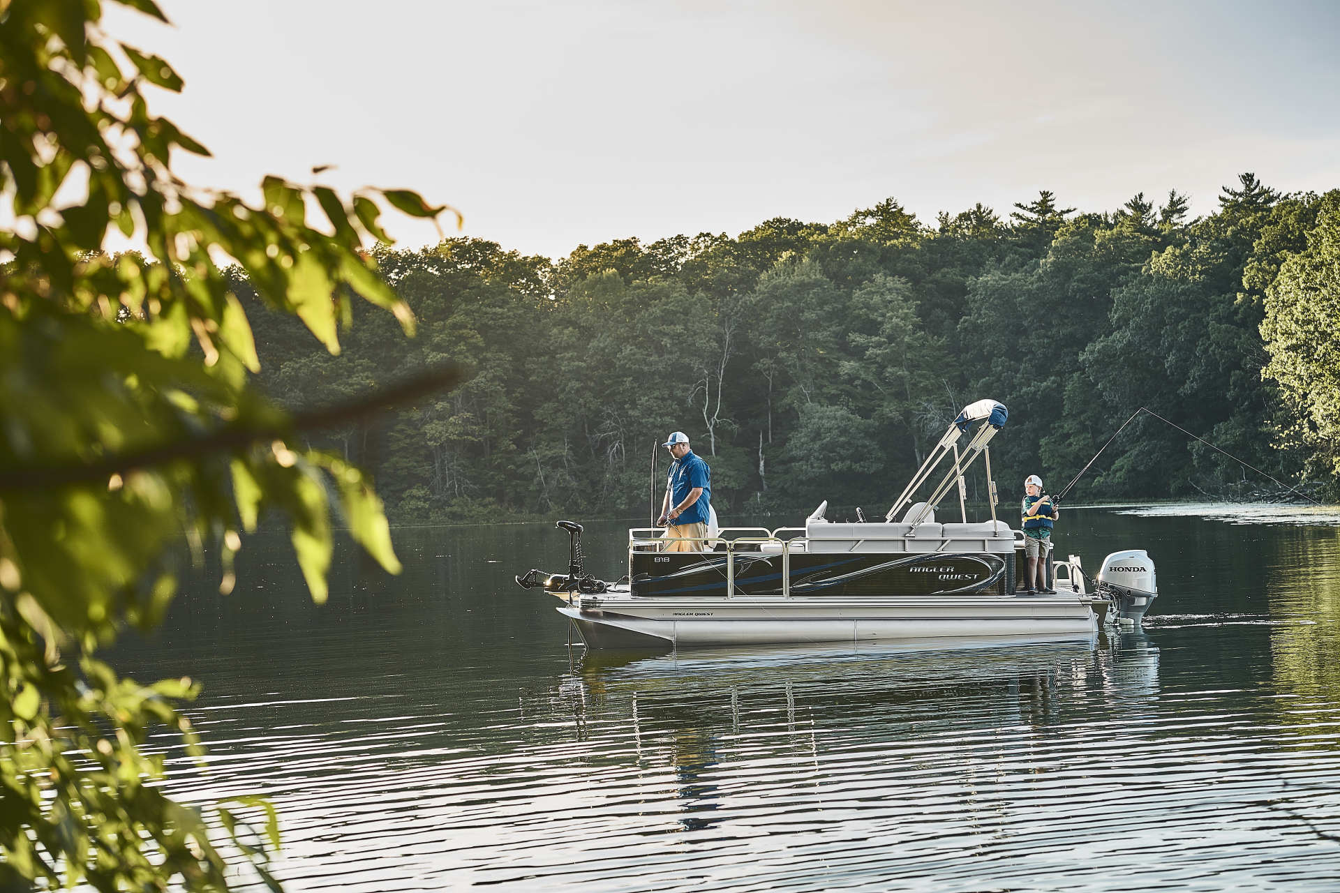 Angler Qwest Pontoons
